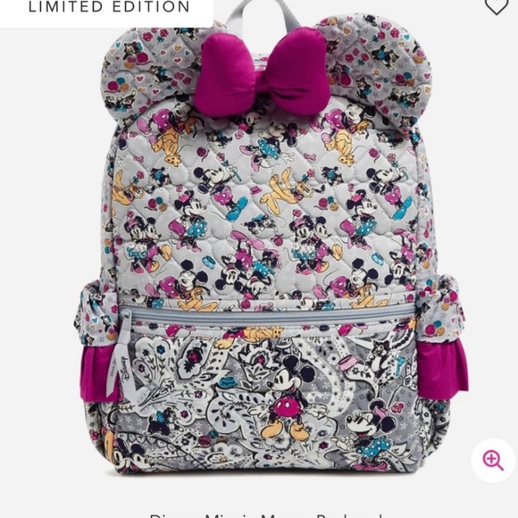 Vera Bradley | Bags | Vera Bradley Disney Minnie Mouse Backpack | Poshmark